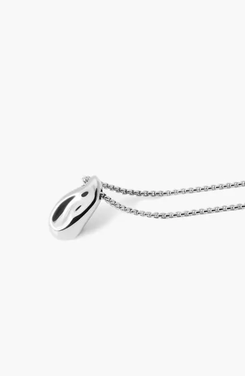 YOJ Perto Mini Pendant Necklace - Silver