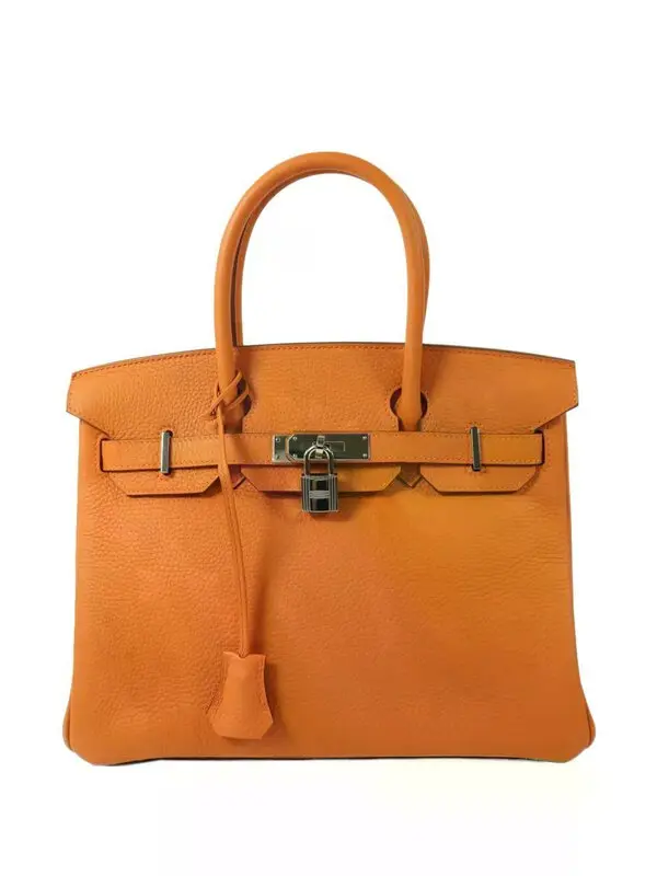 Hermès 30 Birkin Handbag - Orange