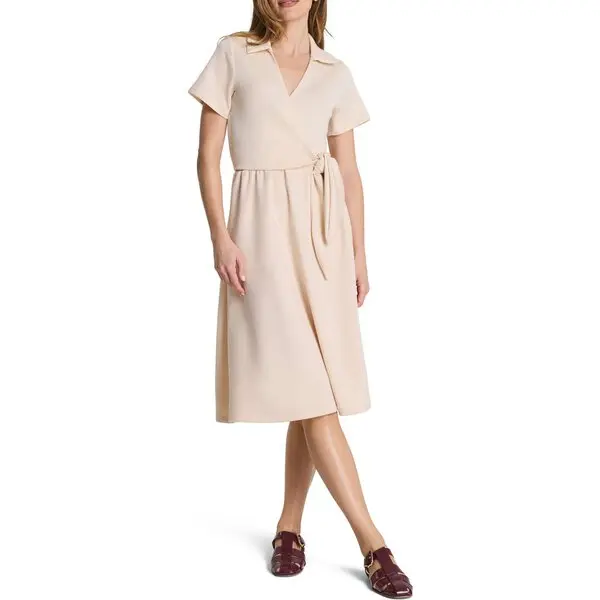 Spanx Airessentials Midi Shirtdress - Toasted Coconut
