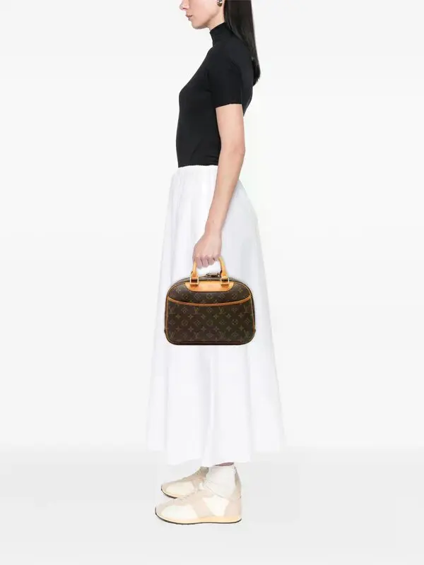 LOUIS VUITTON 2004 Monogram Trouville Handbag