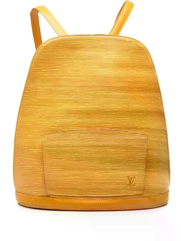 LOUIS VUITTON 1997 Epi Gobelins Backpack - Yellow