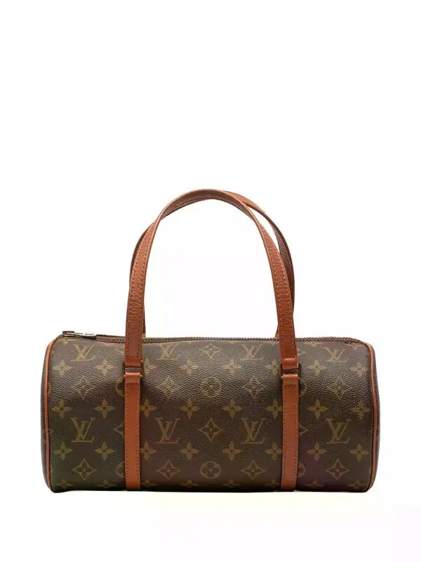 LOUIS VUITTON 1984 Monogram Papillon 30 Handbag - Brown