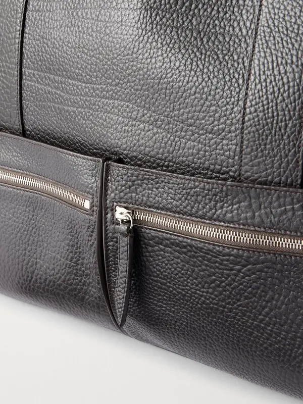 METIER Racer 53 Full-grain Leather Tote Bag - Brown