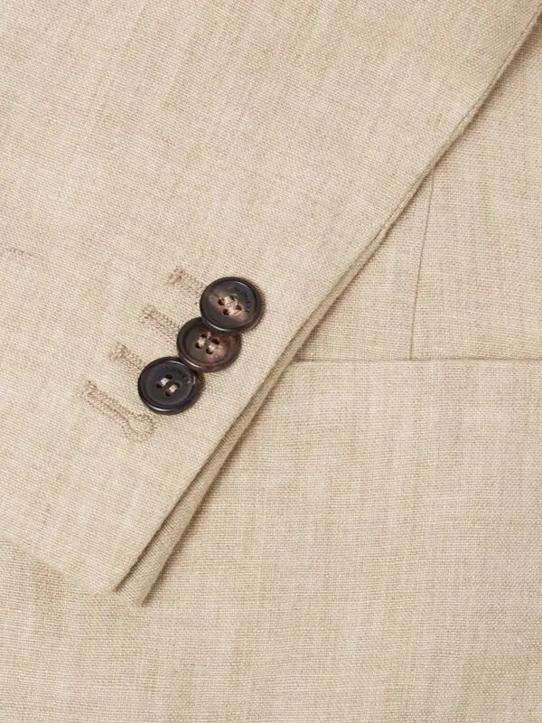 SLOWEAR Slim-fit Linen Blazer