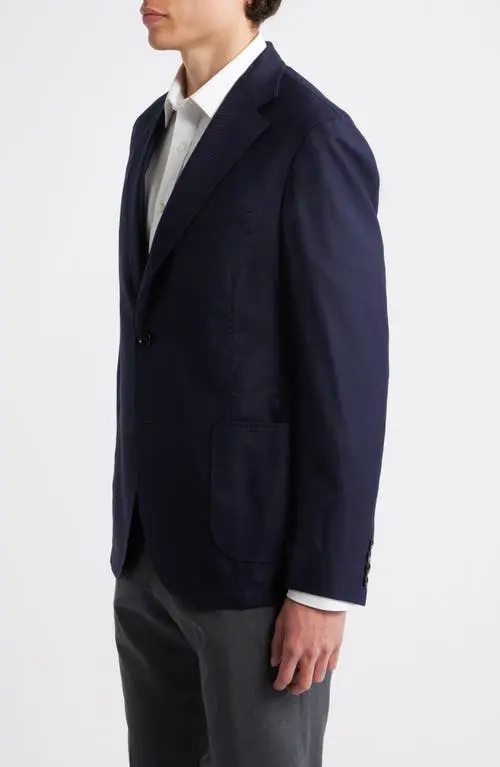 HERITAGE GOLD Wool Stretch Twill Blazer