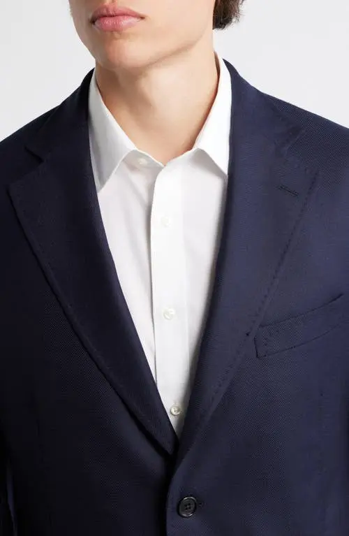 HERITAGE GOLD Wool Stretch Twill Blazer
