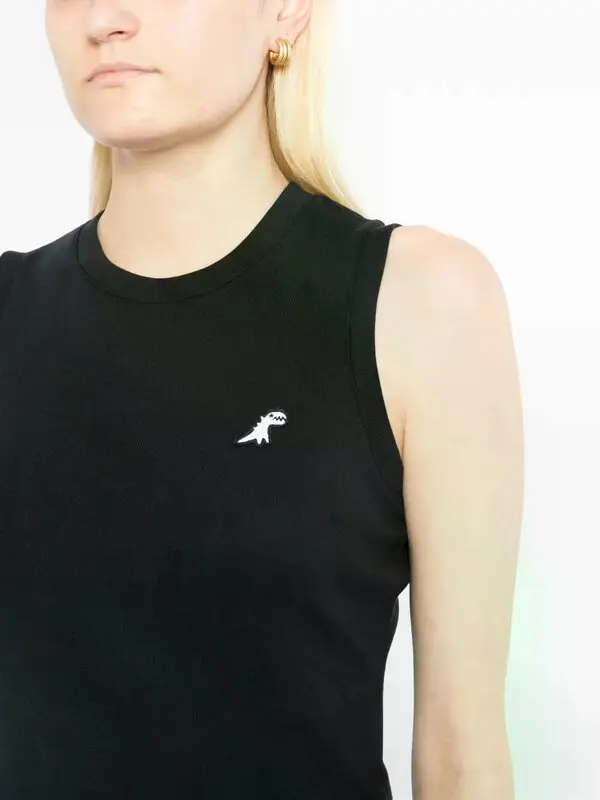 AGNES B. Dino Logo-patched Tank Top