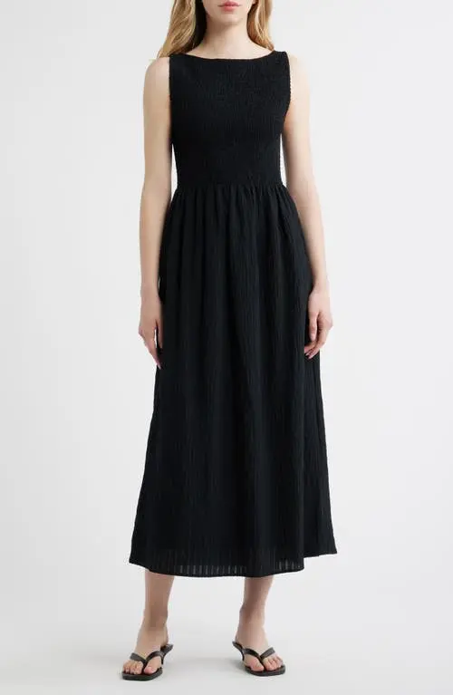 Hill House Home The Cosima Nap® Midi Dress - Black