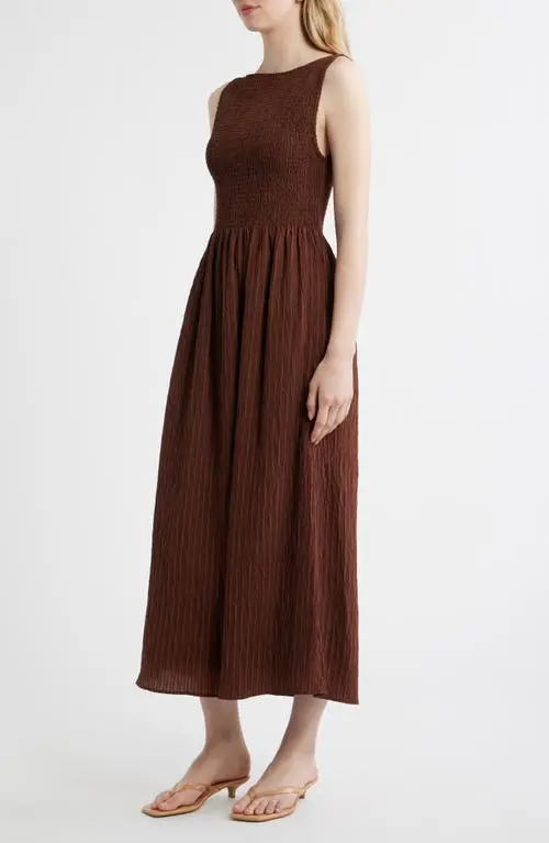 Hill House Home The Cosima Nap® Midi Dress - Chocolate