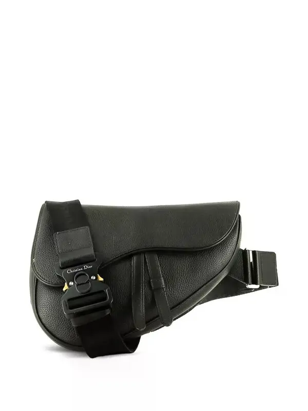 Dior 2020s Saddle Shoulder Bag - Black