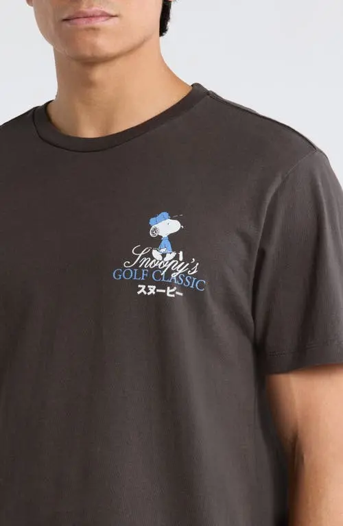 THE FORECAST AGENCY Peanuts® Tokyo Golf Graphic Cotton T-shirt