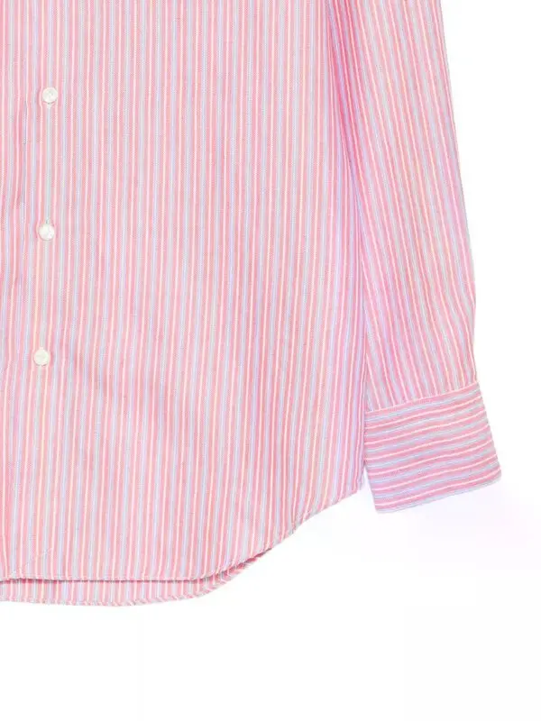 FINAMORE 1925 Striped Long-sleeve Shirt