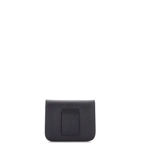 Hermès Constance Slim Wallet Epsom - Black