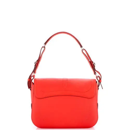 Hermès Harnais Shoulder Bag Epsom And Swift - Red