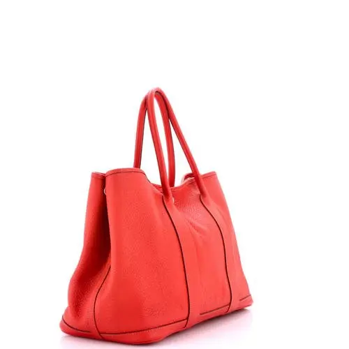 Hermès Garden Party Tote Leather 36 - Red