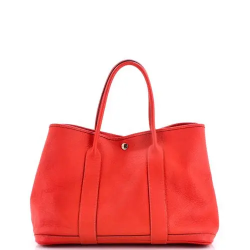 Hermès Garden Party Tote Leather 36 - Red