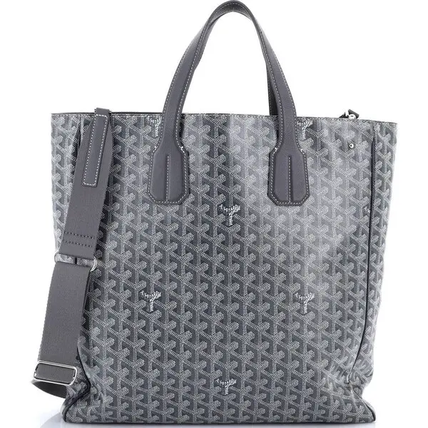 Goyard Voltaire Convertible Tote Coated Canvas - Grey