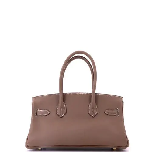 Hermès Shoulder Light Birkin Bag Evercolor 29 - Grey