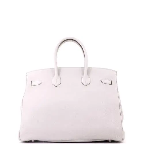 Hermès Birkin Handbag Togo With Palladium Hardware 35 - Grey
