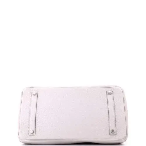 Hermès Birkin Handbag Togo With Palladium Hardware 35 - Grey