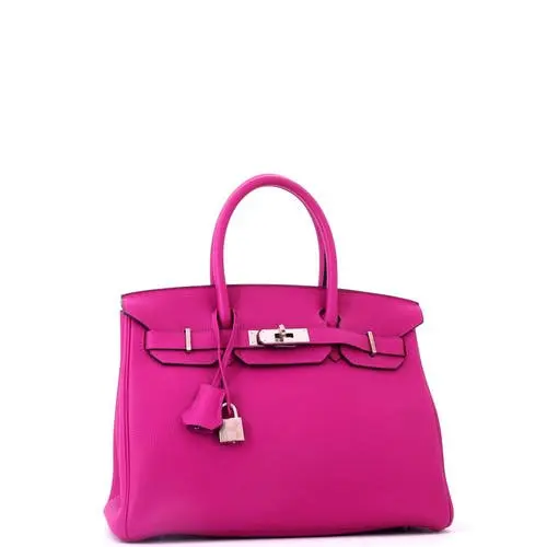 Hermès Birkin Handbag Togo With Palladium Hardware 30