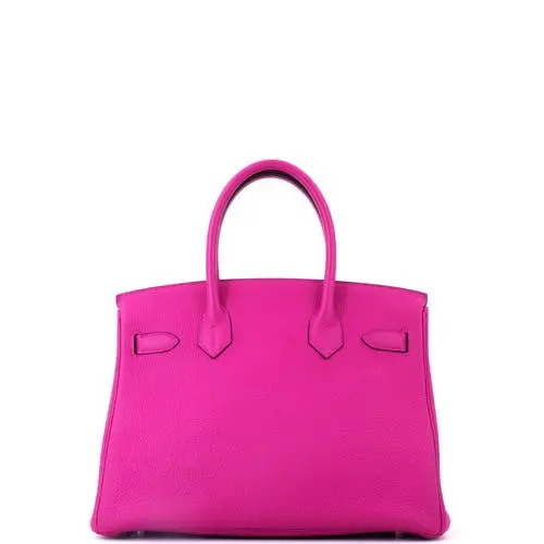 Hermès Birkin Handbag Togo With Palladium Hardware 30