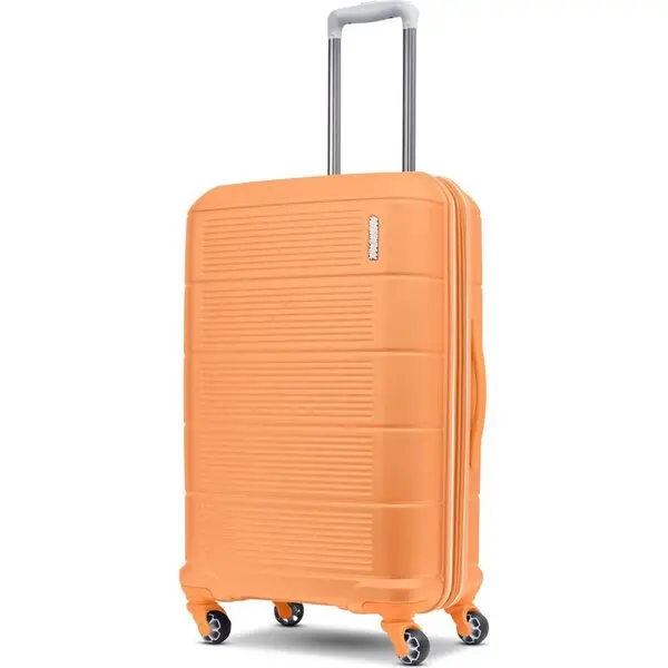 AMERICAN TOURISTER Stratum 2.0 Hardside 24" Spinner Checked Luggage - Papaya