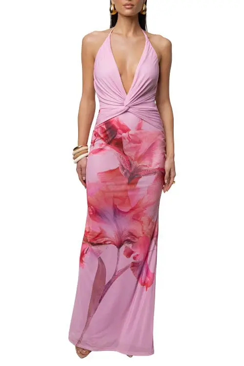 JLUXLABEL Floral Coastal Bloom Maxi Dress - Pink