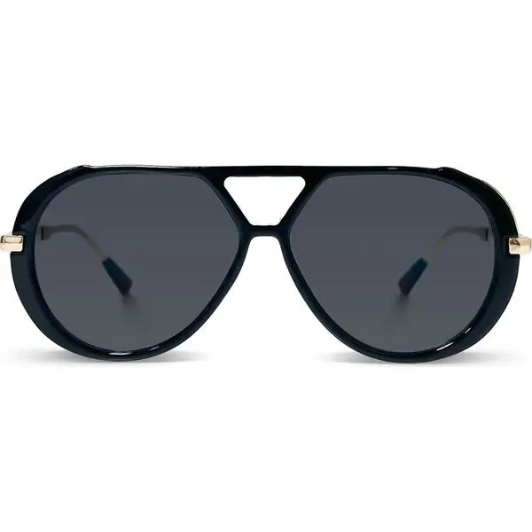 YOUZEY The Cove Aviator Sunglasses - Black