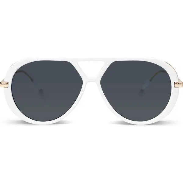 YOUZEY The Cove Aviator Sunglasses - White