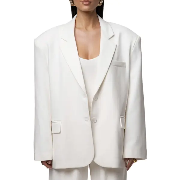JLUXLABEL Core Standard Blazer - Ivory