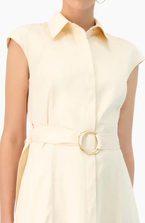 IVONNE Midi Shirt Dress