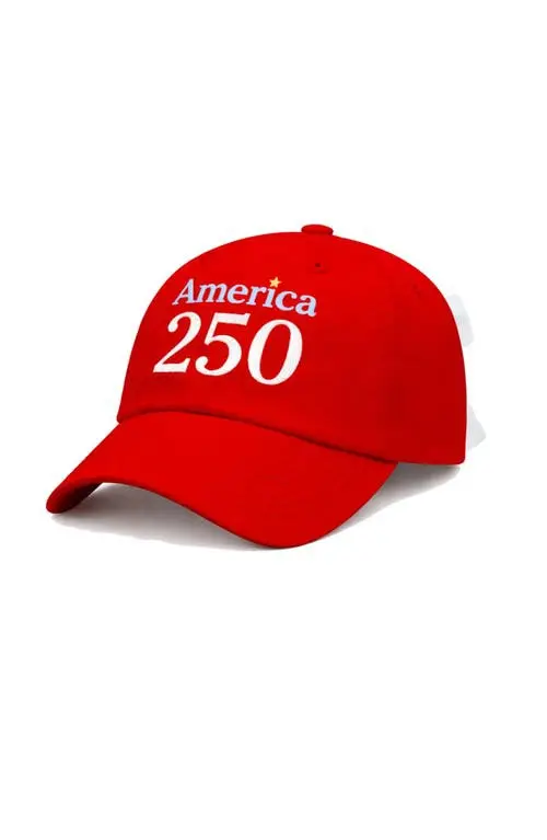 BITS & BOWS America 250th Baseball Cap - Red