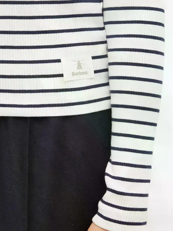 Barbour Striped Long-sleeved Top