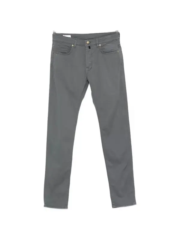 Incotex Slim-fit Trousers - Grey