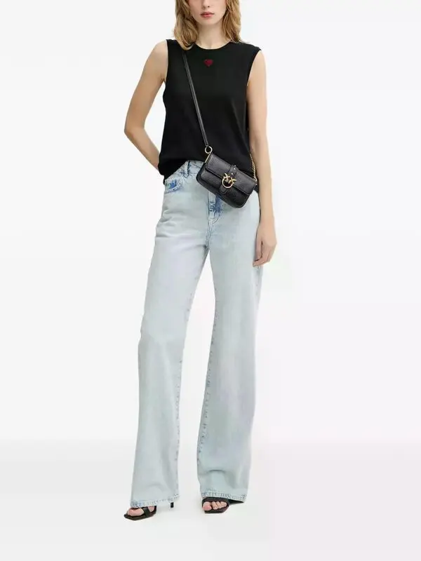 Pinko Heart-appliqué Tank Top