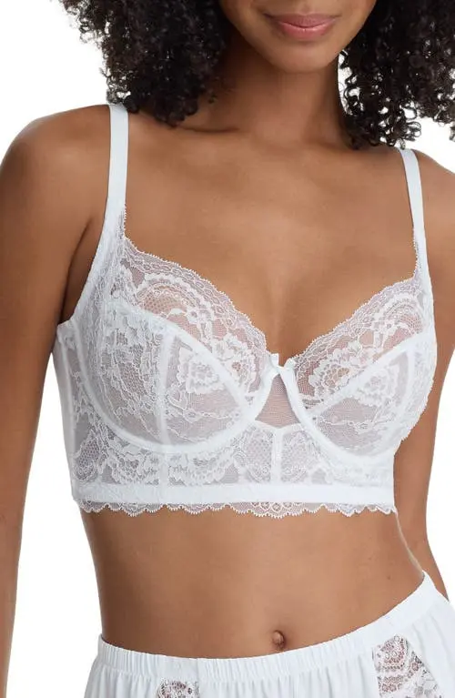 SKARLETT BLUE Minx Side Support Underwire Bra - White
