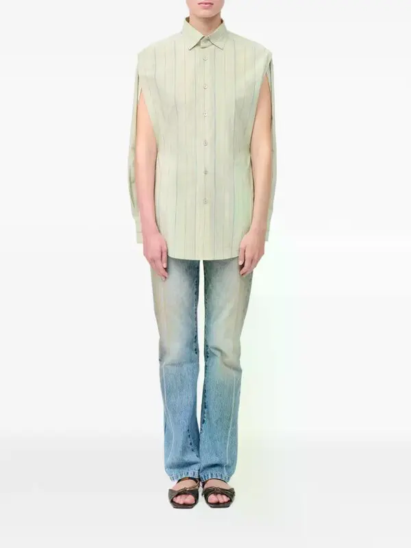 MAISON MARGIELA Striped Button-down Shirt