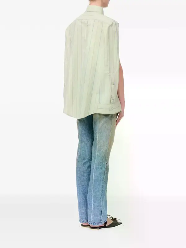 MAISON MARGIELA Striped Button-down Shirt