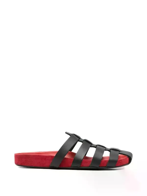 JUDE Dusty Cage Sandals - Black