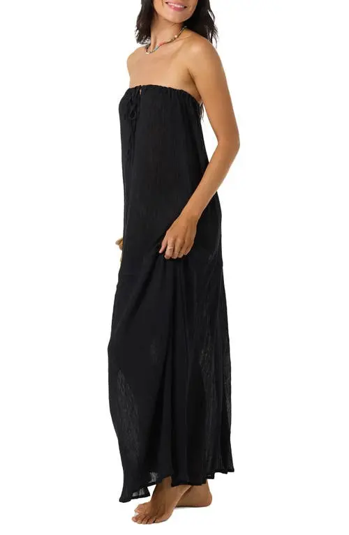 O'Neill Janey Strapless Cover-up Maxi Dress