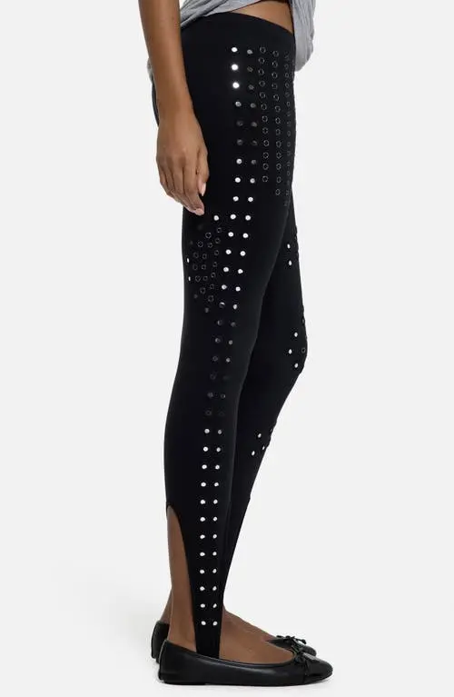 JADED LONDON Mirror Eyelet Stirrup Pants