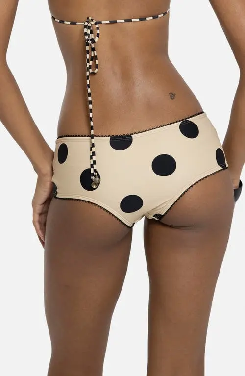 JADED LONDON Polka Dot Hot Pant Bikini Bottom