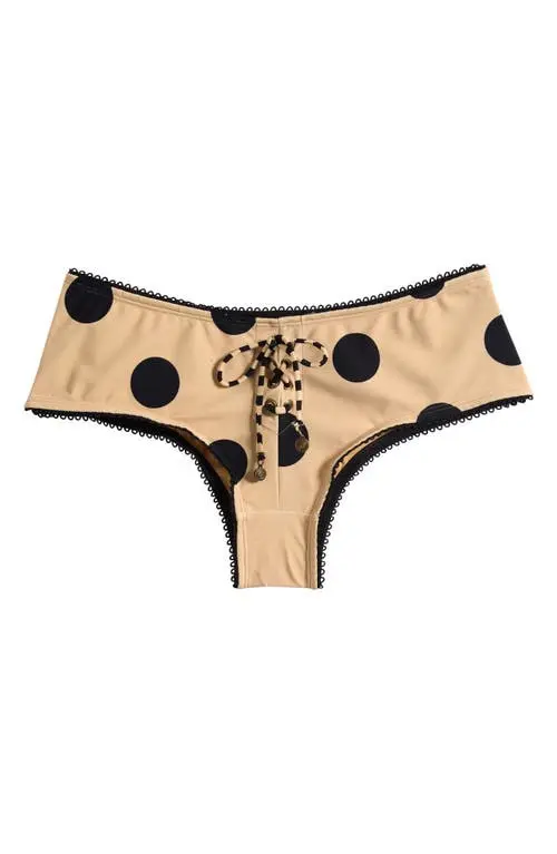 JADED LONDON Polka Dot Hot Pant Bikini Bottom