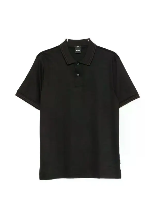 BOSS Short-sleeve Polo Shirt - Black