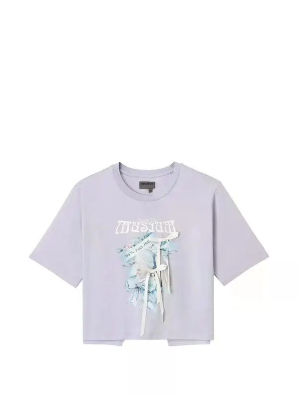 MUSIUM DIV. Graphic-print T-shirt - Purple