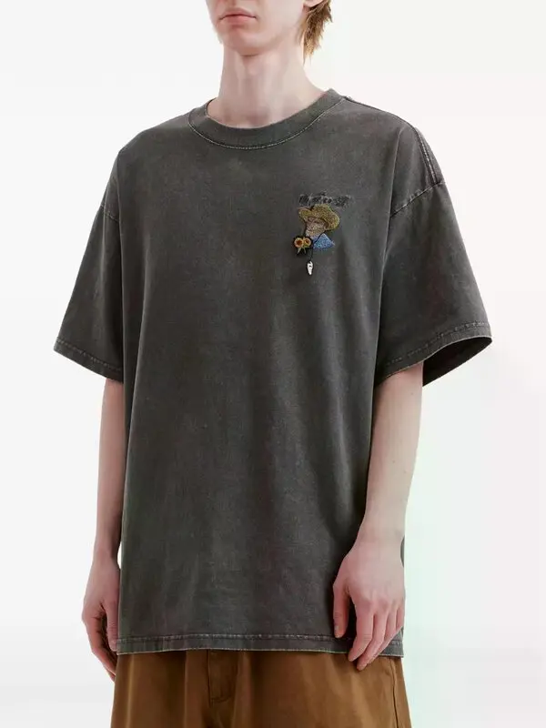 MUSIUM DIV. Embroidered Detail T-shirt