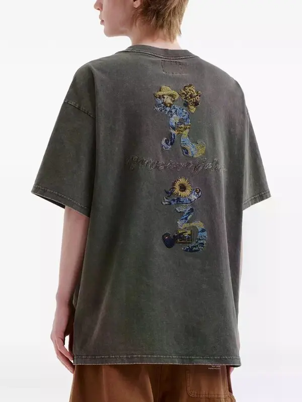 MUSIUM DIV. Embroidered Detail T-shirt
