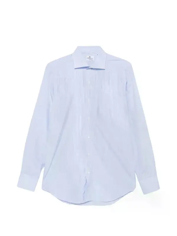 FINAMORE 1925 Milano Striped Shirt - Blue