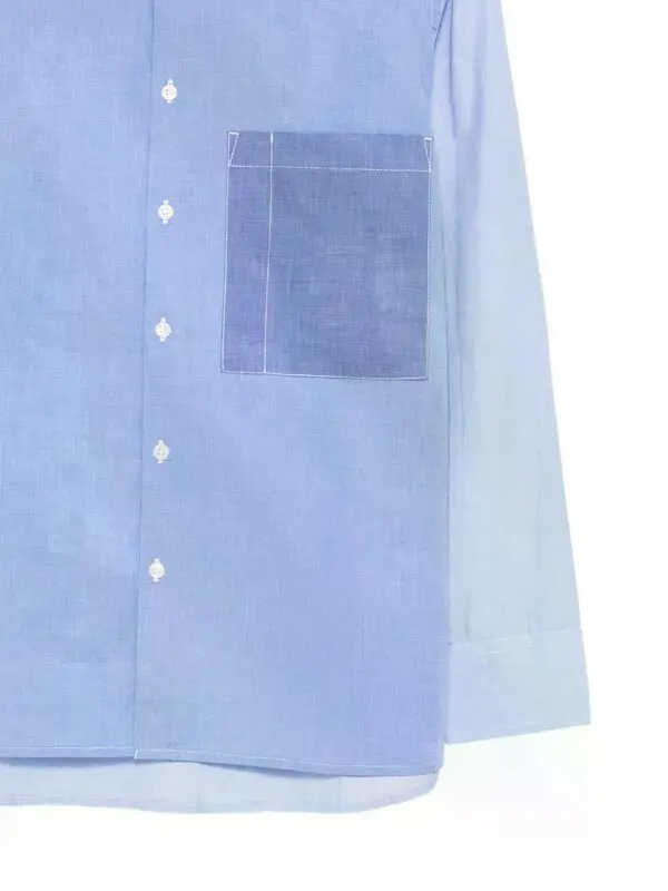 Universal Works Panelled Chest-pocket Shirt
